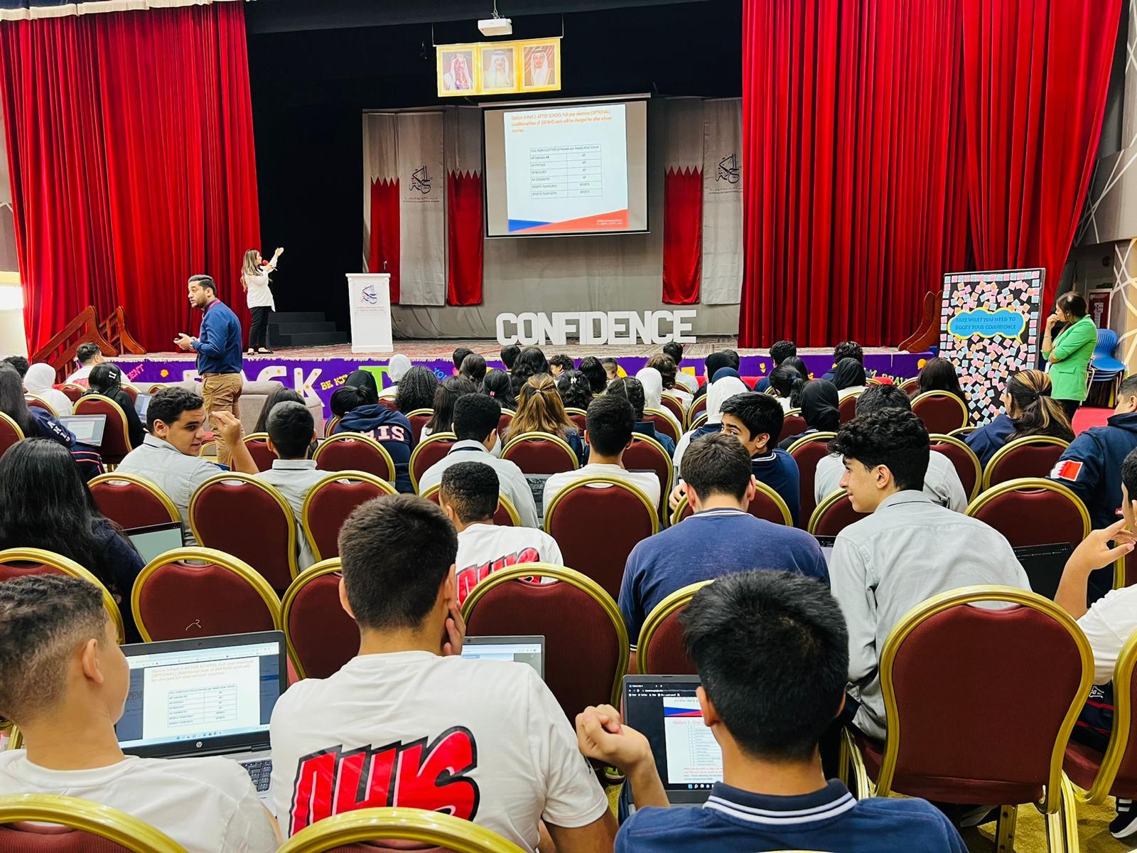 High School Electives Assembly - Al Hekma International School