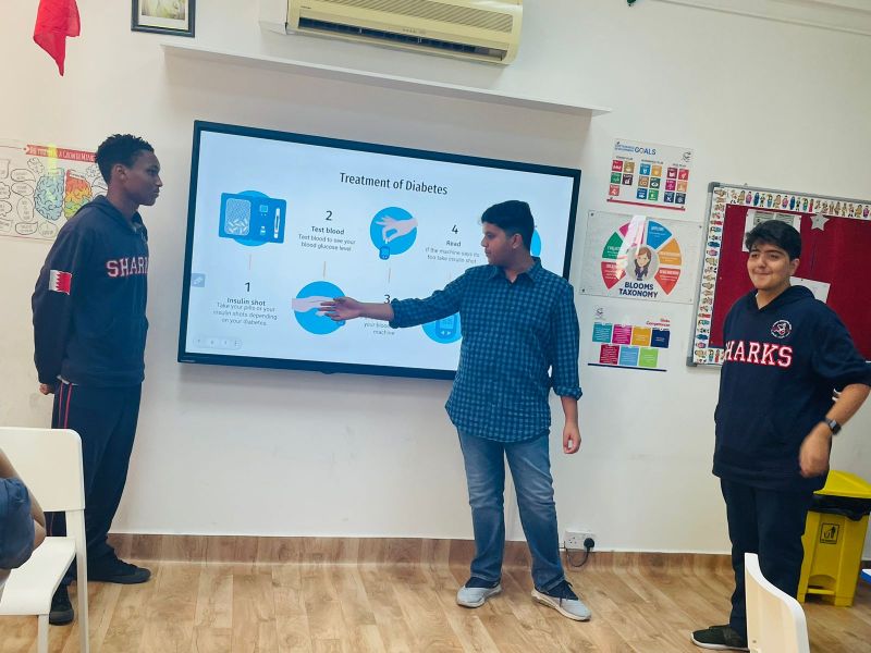 health day High shool and middle school - Al Hekma International School